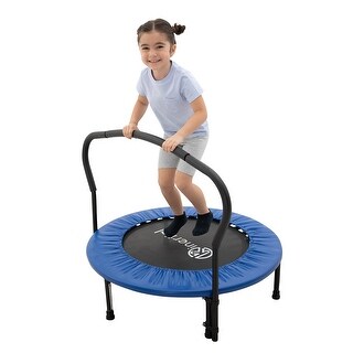 Kinertial x My First Trampoline 36" Kids Trampoline with Handle (Ages 3 ...