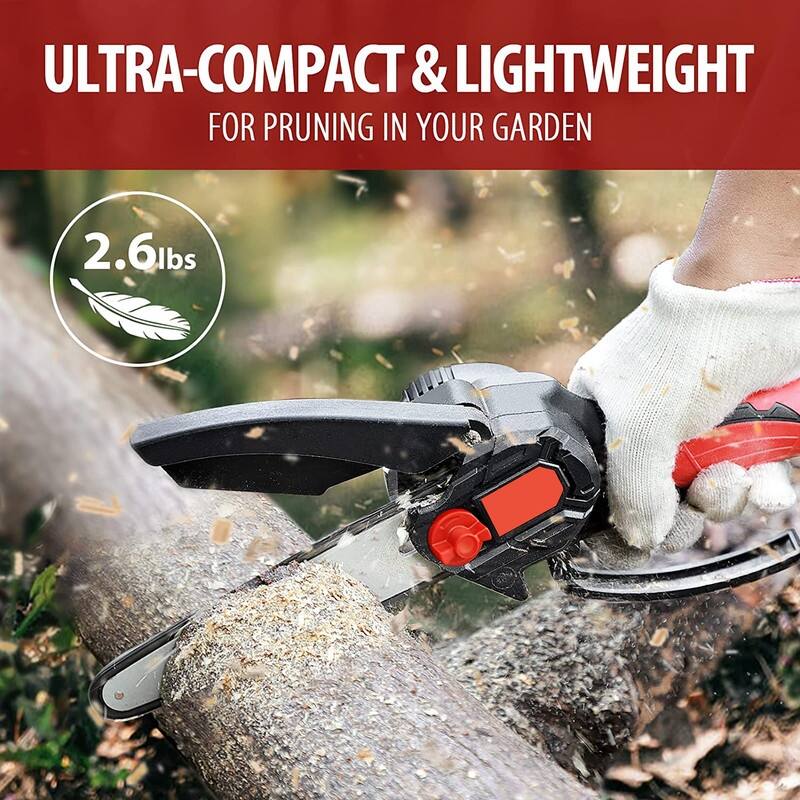 Mini Chainsaw Portable Handheld - Overstock - 38115767