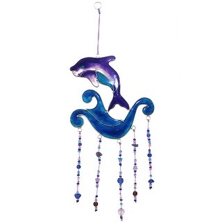 Small Purple Dolphin Windchime - Bed Bath & Beyond - 39844876