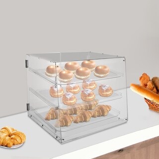 Acrylic Pastry Display Case Pastry Display Case, 2 Tray Commercial ...