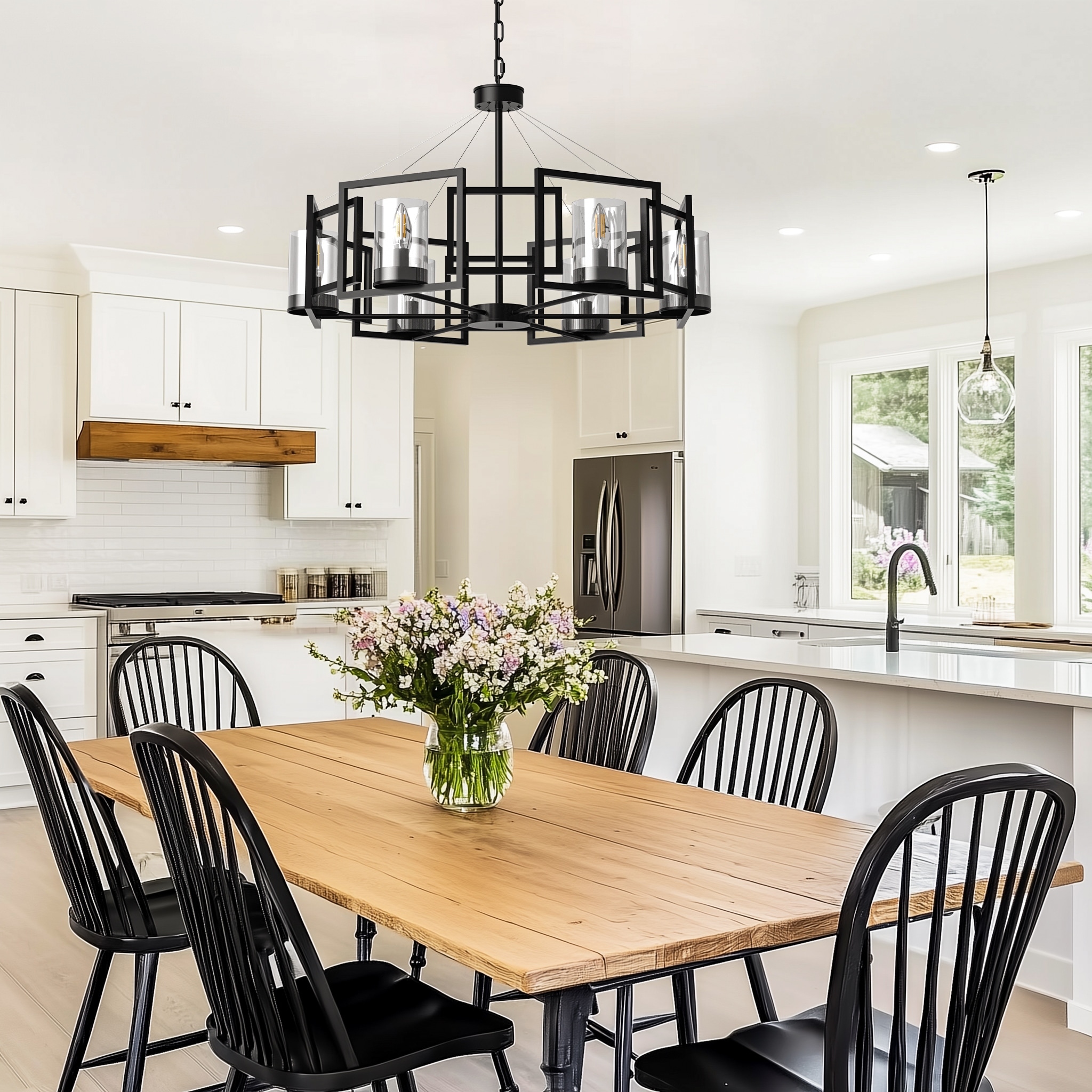 industrial dining table light