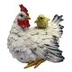 Design Toscano Barnyard Mother Hen and Baby Chick Statue - Bed Bath ...