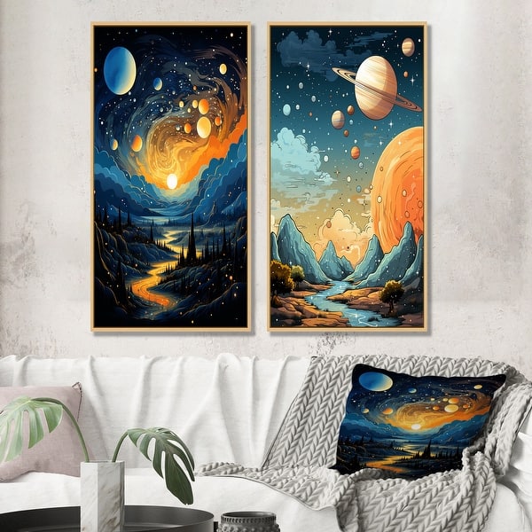 artistic planets