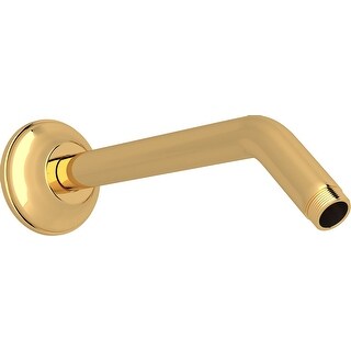 Rohl Shower 9-3/8" Wall Mounted Shower Arm and Flange - Bed Bath ...
