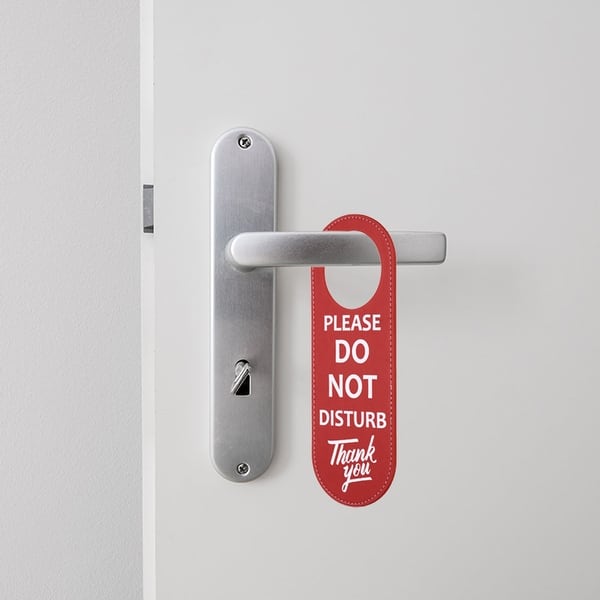 3Pcs Do Not Door Disturb Hang Sign Double Sided Door Knob Privacy Sign ...