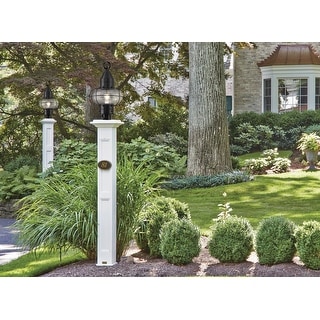 Classic Onion Post with Clear Glass - Bed Bath & Beyond - 35898974