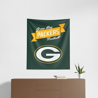 NFL Green Bay Packers Premium Wall Hanging - 34"x40" - Bed Bath ...