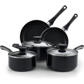 8-Piece Cookware,Home Pots and Pans Nonstick Cooking Set - Bed Bath ...