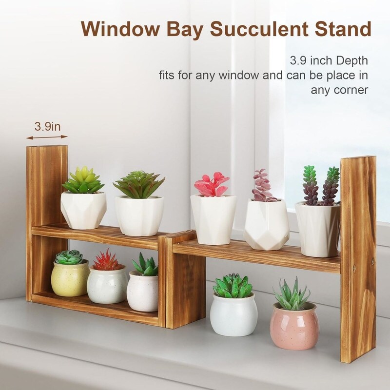 Small Plant Stand Window Sill 3 Tiered