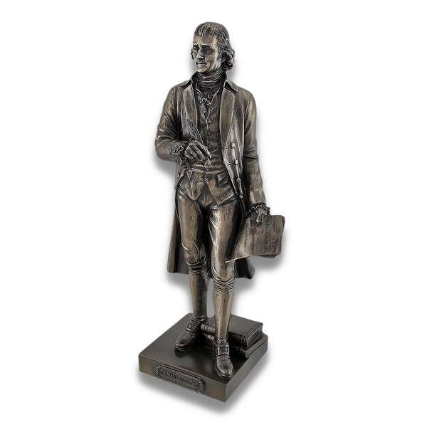 Bronzed Thomas Jefferson Declaration Of Independence Statue - 10.15 X 4 ...