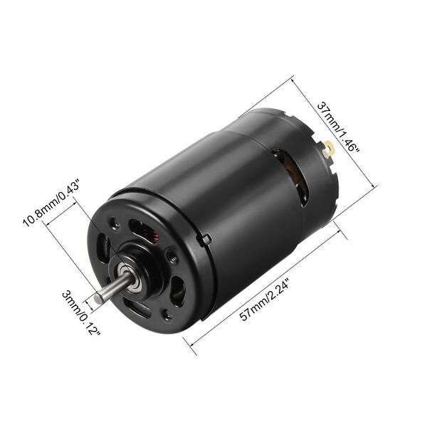 DC Motor 7.4V 10400RPM 1A Electric Motor D Profile Shaft for DIY - Bed ...