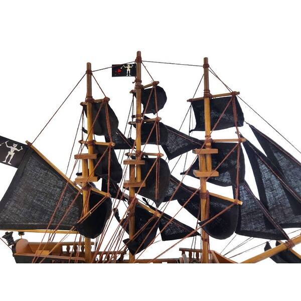 Wooden Blackbeard's Queen Anne's Revenge Black Sails Limited Model ...