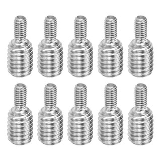 10pcs Double End Threaded Stud Screw Bolt Rod Adapter 14mm Long - Bed ...