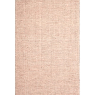 Ahgly Company Machine Washable Contemporary Light Salmon Rose Pink Area ...