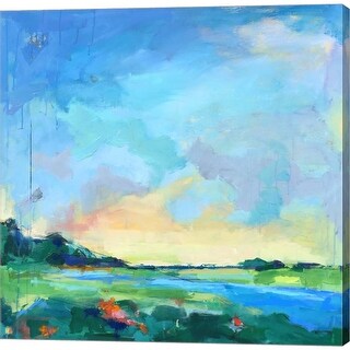 Page Pearson Railsback 'River Marsh' Canvas Art - Bed Bath & Beyond ...