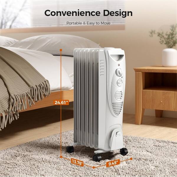 Portable Electric Radiator Heater - Bed Bath & Beyond - 39031164