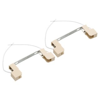2Pcs 115mm R7S Socket Double-End Lamp Holder Halogen Socket Silver Tone ...