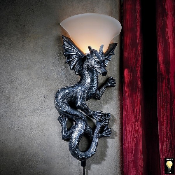 dragon wall sconce