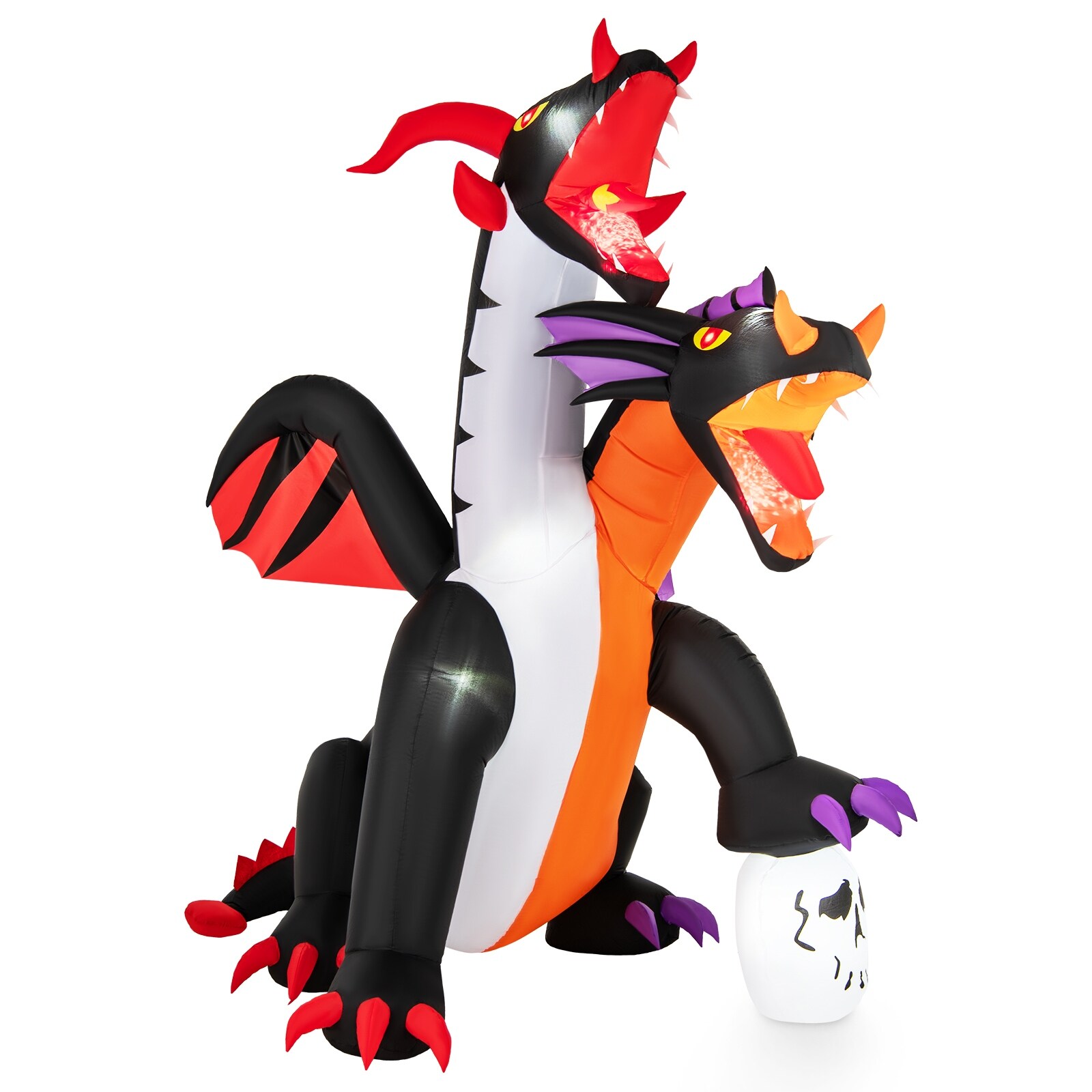 inflatable red dragon