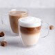 STP Goods Insulated Double Wall Tea Coffee Mug Cup Glass Set of 2 - Bed ...