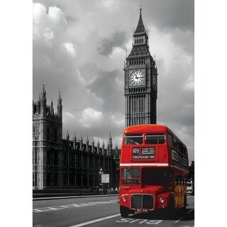 London Red Bus Poster Print (39 X 55) Item Pyrgpp51044 - Bed Bath ...