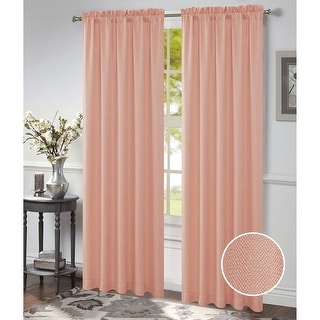 Morgan Rod Pocket Window Panel and Valance Treatment, All Sold ...