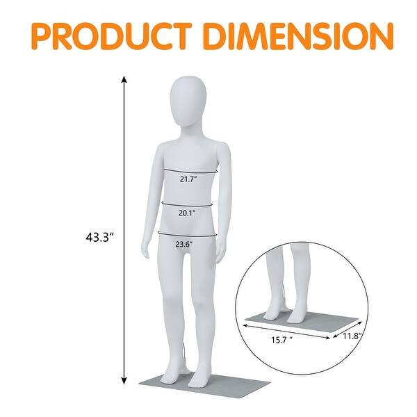 Female Mannequin Male Mannequin Dress Form Display Manikin Torso Stand ...