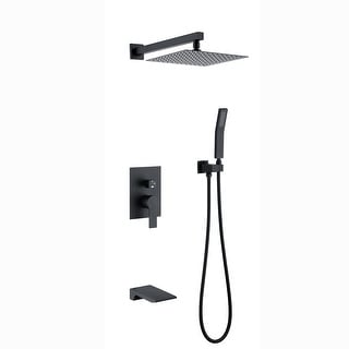 12" Shower System With Handheld Shower Head Bathroom Rain Shower - Bed ...