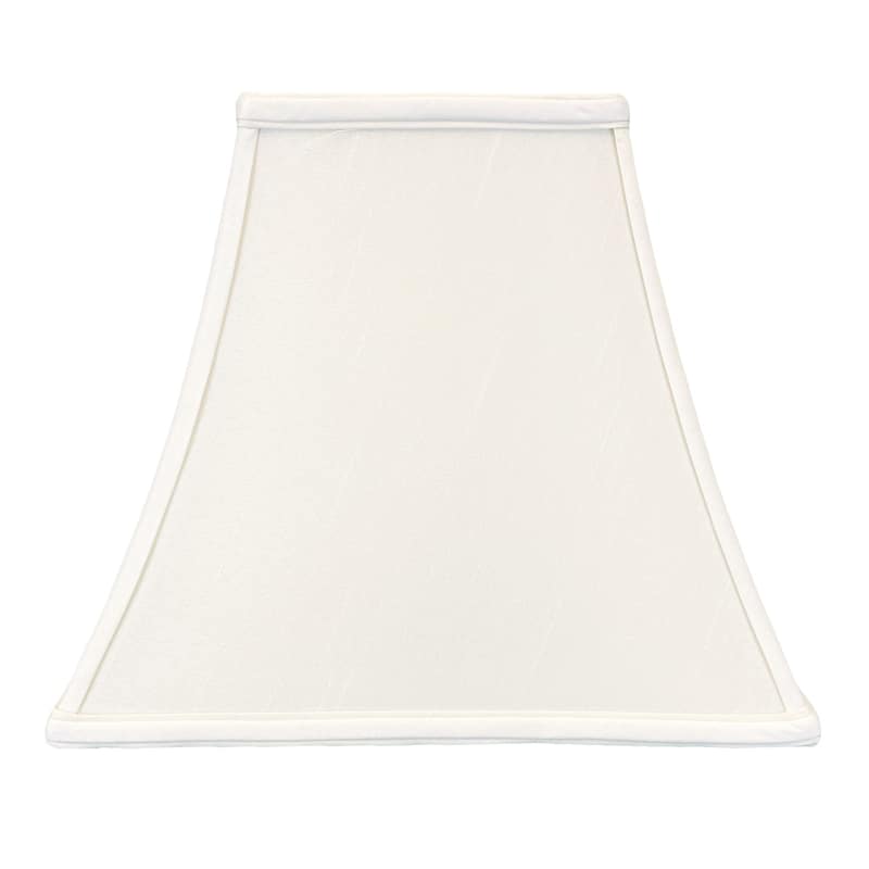Royal Designs Square Bell Lamp Shade, White, 7x14x11.5 - Bed Bath ...