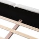 Christopher Knight Home Boucle Upholstered Grounded Bed Block-shape ...