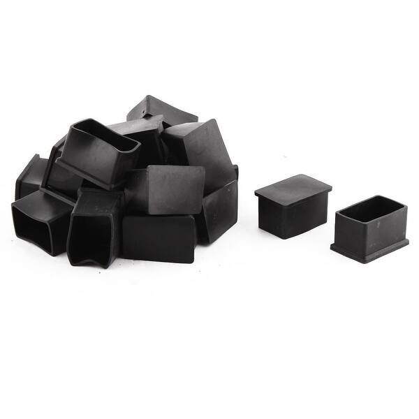 Unique Bargains Office Rubber Rectangle Table Chair Furniture Foot ...