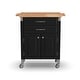 Homestyles Dolly Madison Kitchen Cart with Wood Top - Bed Bath & Beyond ...