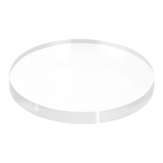 Clear Acrylic Solid Cylinder Round Display Riser, 0.6 Inches x 5.9 ...