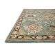 Alexander Home Megan Floral Hand-Hooked 100% Wool Area Rug - Bed Bath ...