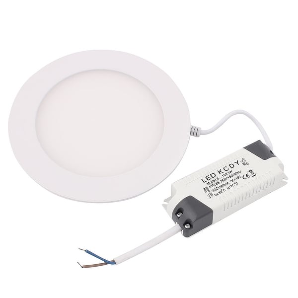 Unique Bargains AC 85-265V 9W Round Warm White LED Light Ceiling Panel ...