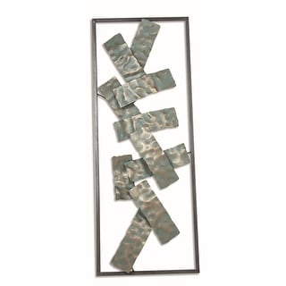 Multi Color Metal Abstract Wall Decor - Bed Bath & Beyond - 36795593