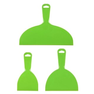 Putty Scraper Set (4", 6", 10") Flexible Plastic Putty Knives for ...