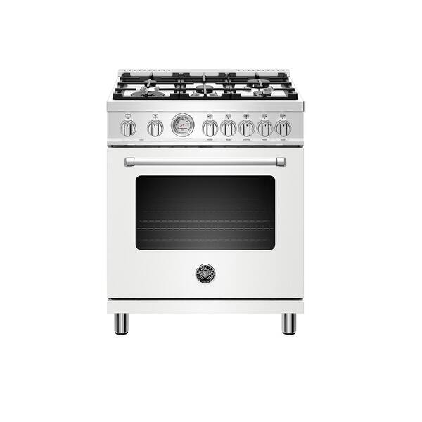 30in Master Series range - Electric oven - 5 aluminum burners - WH - 30 ...