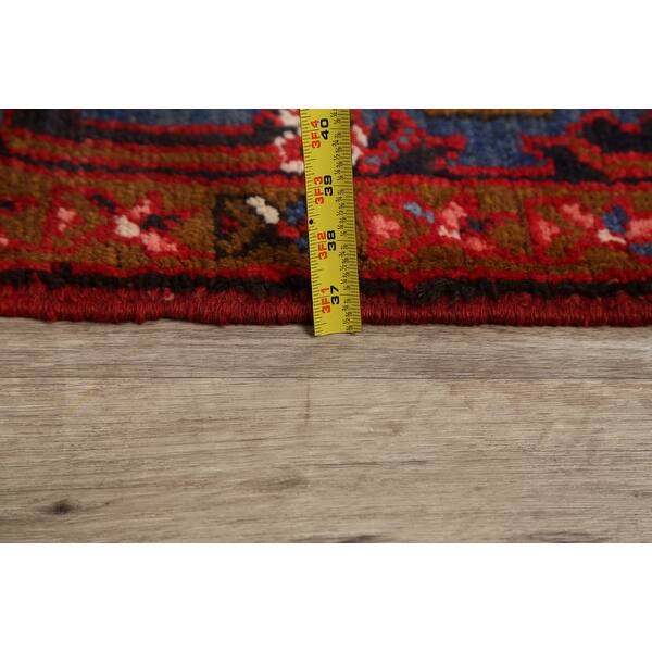 Vintage Geometric Persian Heriz Living Room Area Rug Wool Handmade - 7 ...