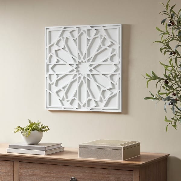 square wall medallion
