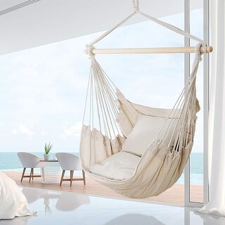 Outdoor Hanging Chair & Support Bar - Bed Bath & Beyond - 40485648