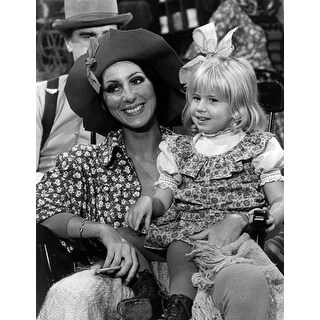 Cher and Chastity Bono smiling Photo Print - Bed Bath & Beyond - 25392645
