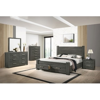 Best Quality Furniture Lisa 4-Piece with Extra Chest Bedroom Set - Bed ...