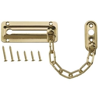 Prosource 807277-PS Chain Door Guard, Polished Brass - Bed Bath ...