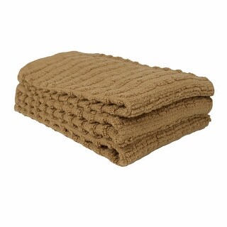 Royale Solid Mocha Cotton Dish Cloths (Set of 3) - Bed Bath & Beyond ...