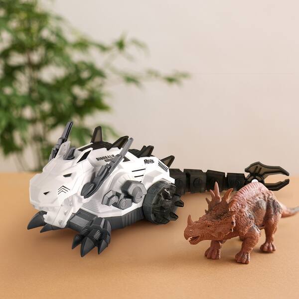 Vivitar Robo RC Monster Dino with 2 Way Remote and Fire Breathing ...