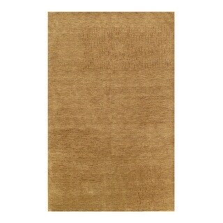 Light Brown Hand Loomed Modern Rug - 5' X 8' - 5'1'' x 8' - Bed Bath ...