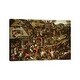 iCanvas "Netherlandish Proverbs illustrated in a village landscape" by ...