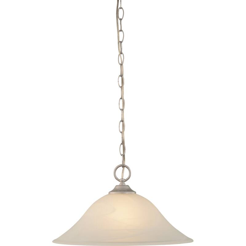 Volume Lighting Hammond Single Light 15" Wide Pendant - Overstock ...