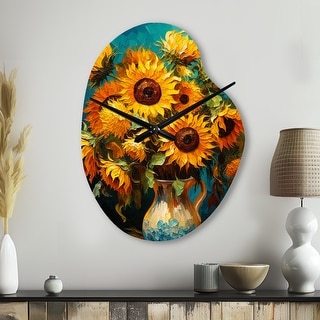 Designart - Masterpiece Sunflowers By Van Gogh IV - Masterpiece Wall ...